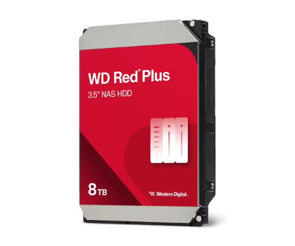 דיסק פנימי WD Red Plus 6TB NAS HDD 3.5 5400RPM SATA III – NVD