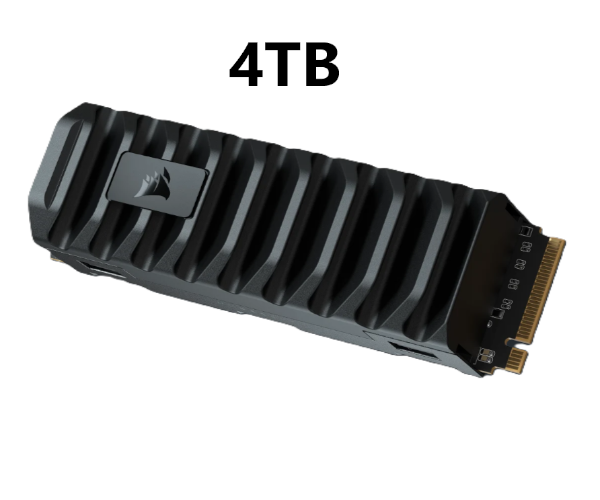 דיסק פנימי Corsair MP600 PRO XT 4TB NVME Gen4 with Heatsync – NVD