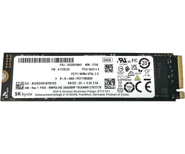 דיסק פנימי m.2 2280 TLC NAND SK Hynix 256GB NVME Gen3X4 – NVD