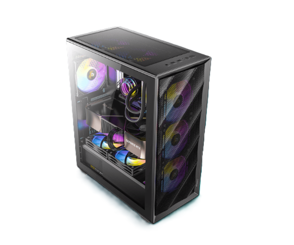 מארז Antec AX85 ARGB Mid-Tower Gaming Case 4XARGB 12mm Fan ATX – NVD
